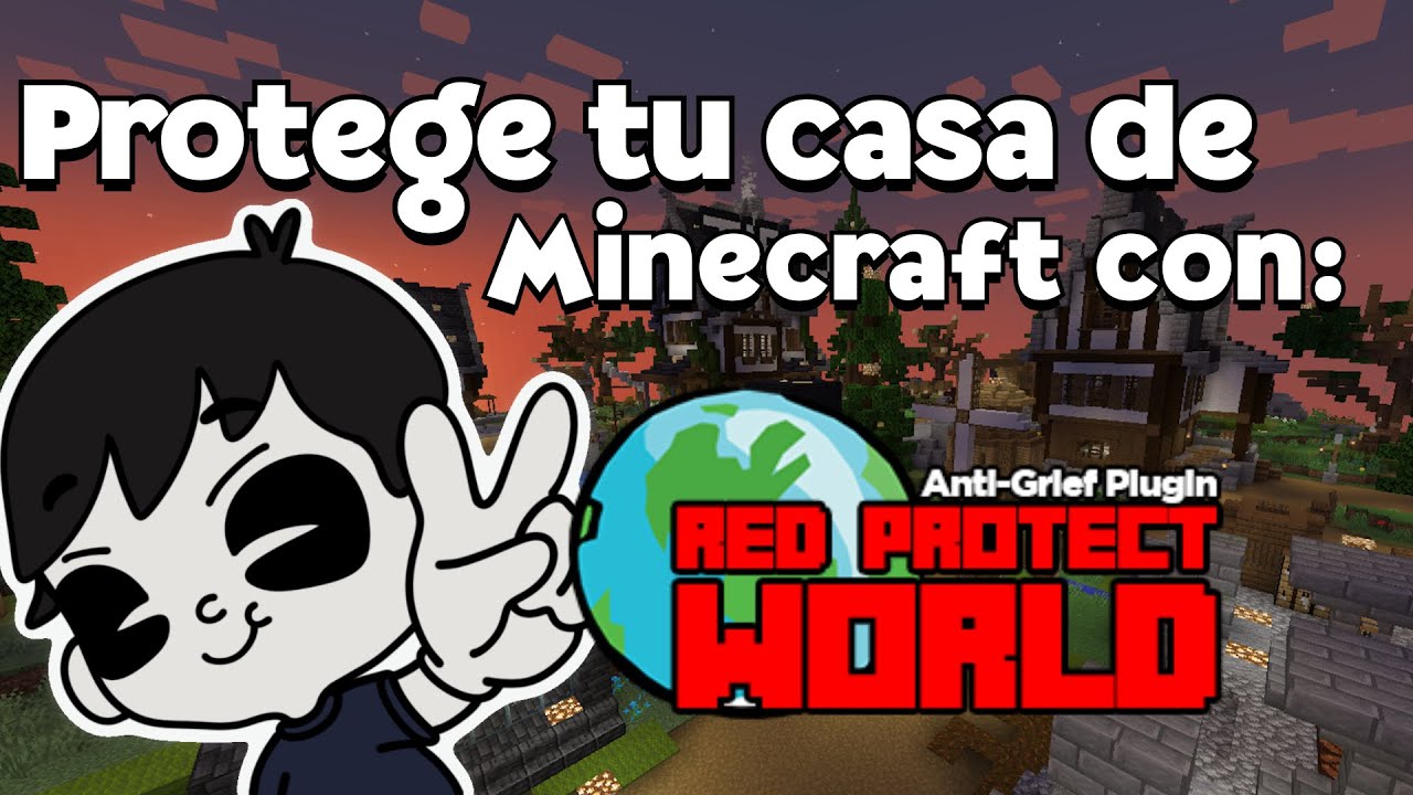 Tutorial del plugin RedProtect para Minecraft version 1.21 / proteger tu construcción - YouTube