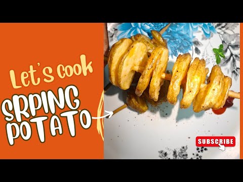 Homemade spring potato 🥔#snacks#recipe#food#jenislittleworld - YouTube