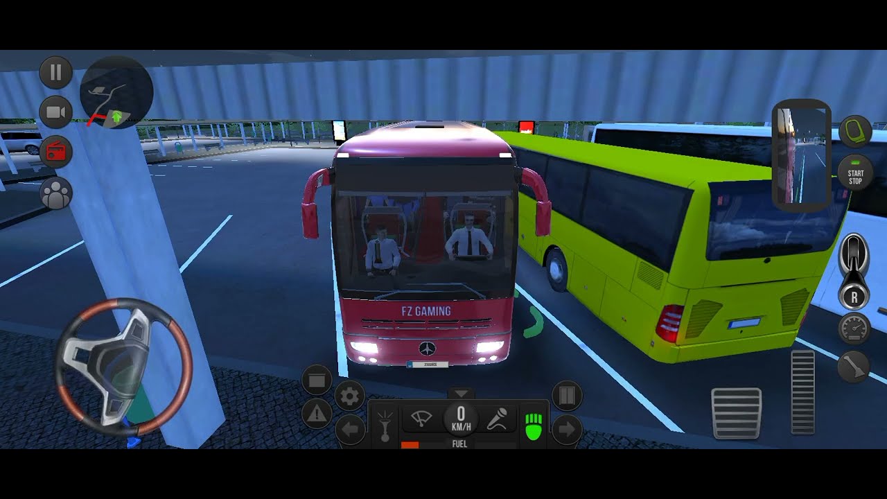 bus simulator ultimate india map\surat to agra android gameplay - YouTube
