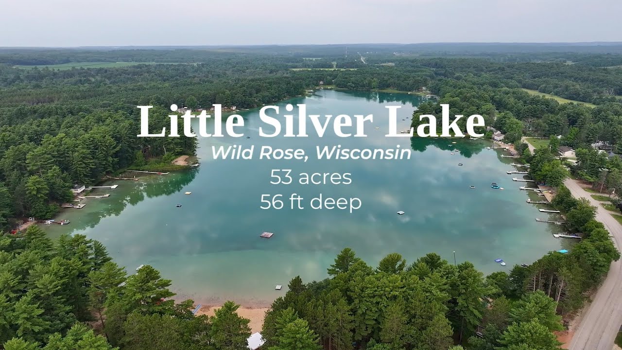 Little Silver Lake, Wild Rose, Wisconsin - YouTube