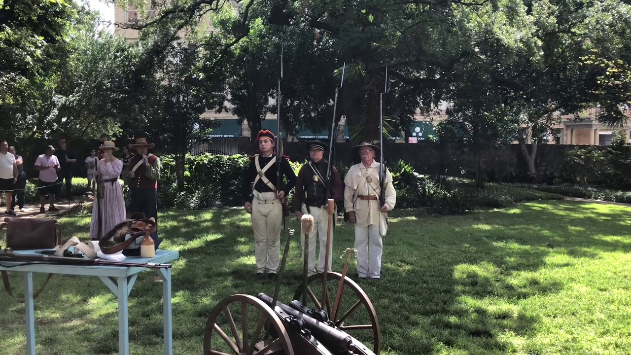 Weapons Demonstration at the Alamo Part 6 - YouTube