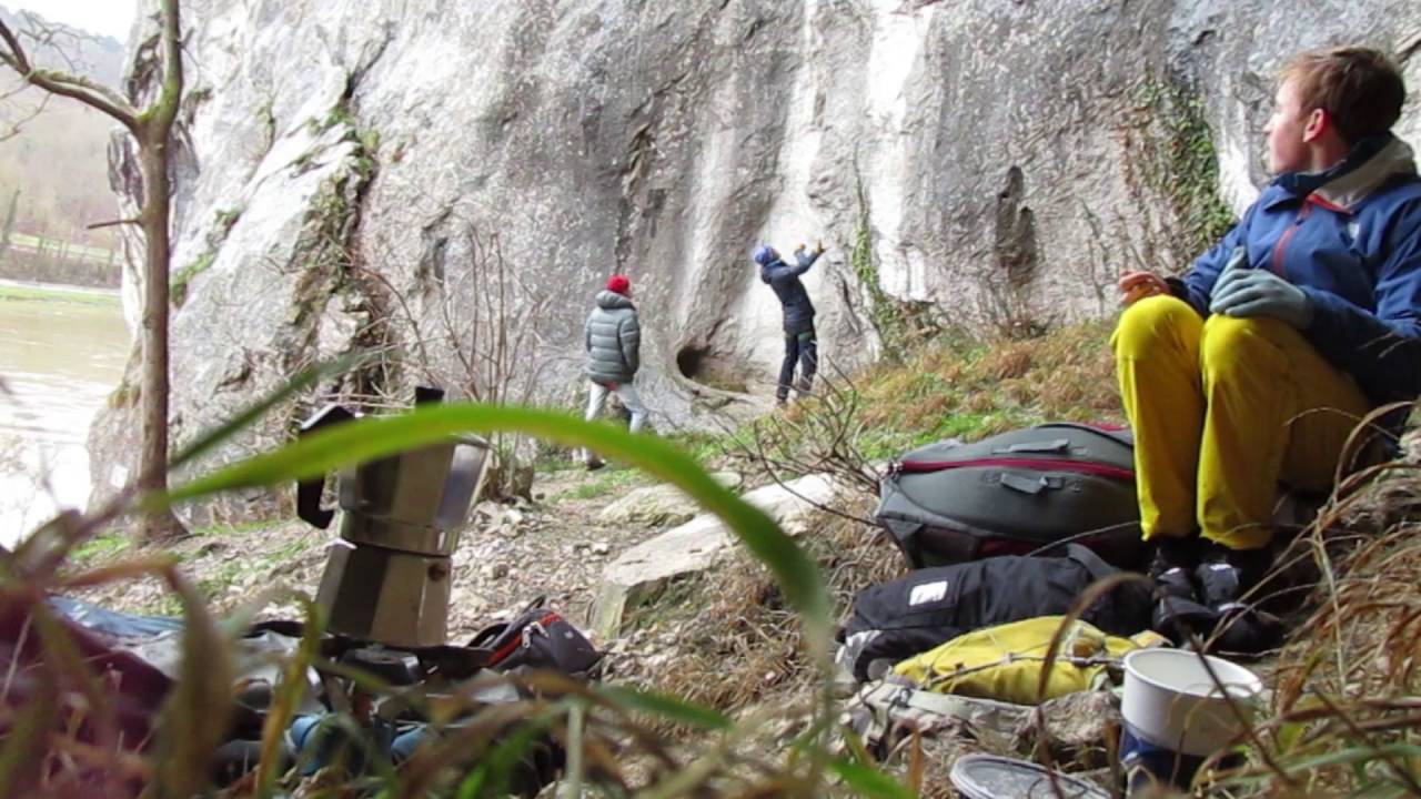 Climbing in Freyr (also by drone!) and the Frankenjura! - YouTube
