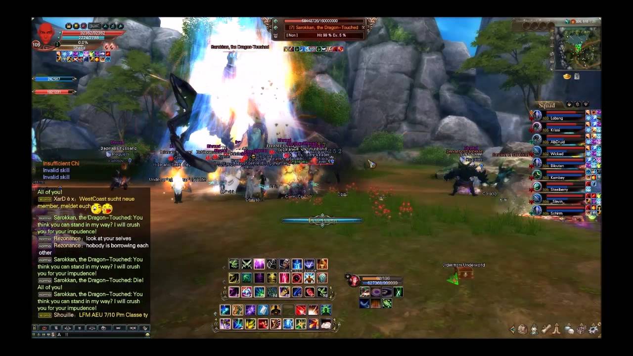 PWI: Primal world boss fight - damage race - YouTube