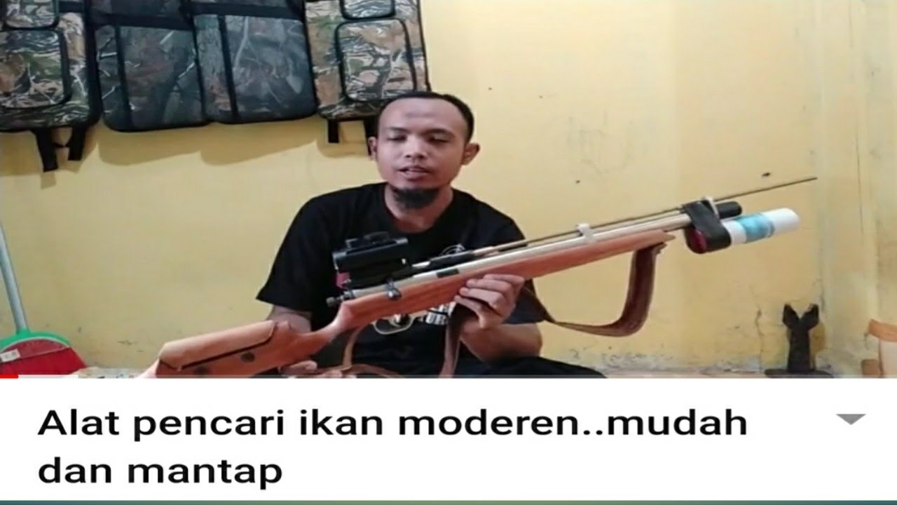 CARA MEMBUAT SENAPAN PASER IKAN - YouTube