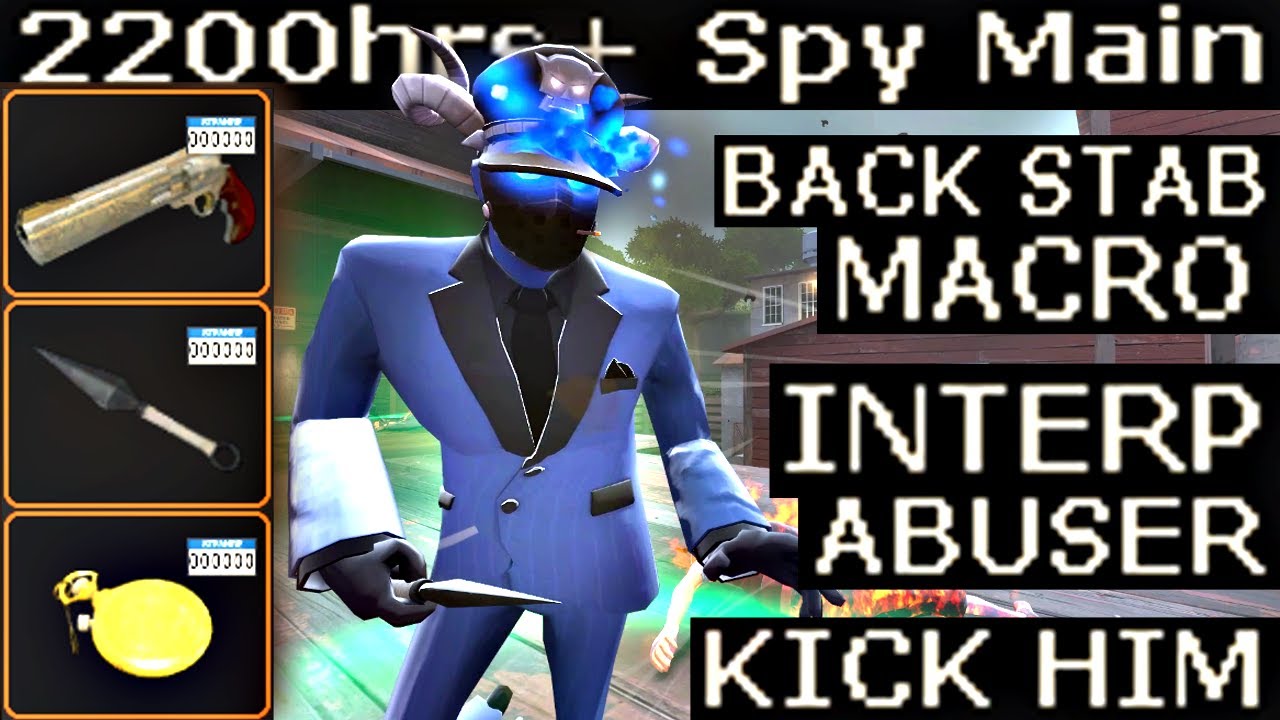 The Mean Captain🔸2200h+ Spy Main Experience (TF2 GAMEPLAY) - YouTube