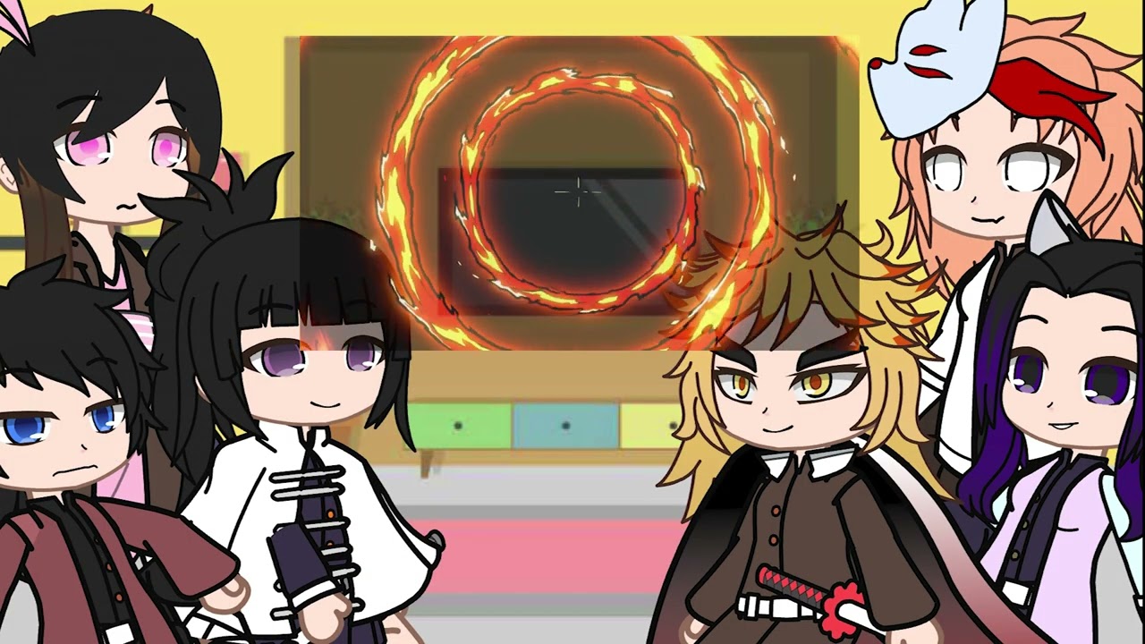Hashiras react to Tanjiro Using Hinokami Kagura Against Daki | Demon ...