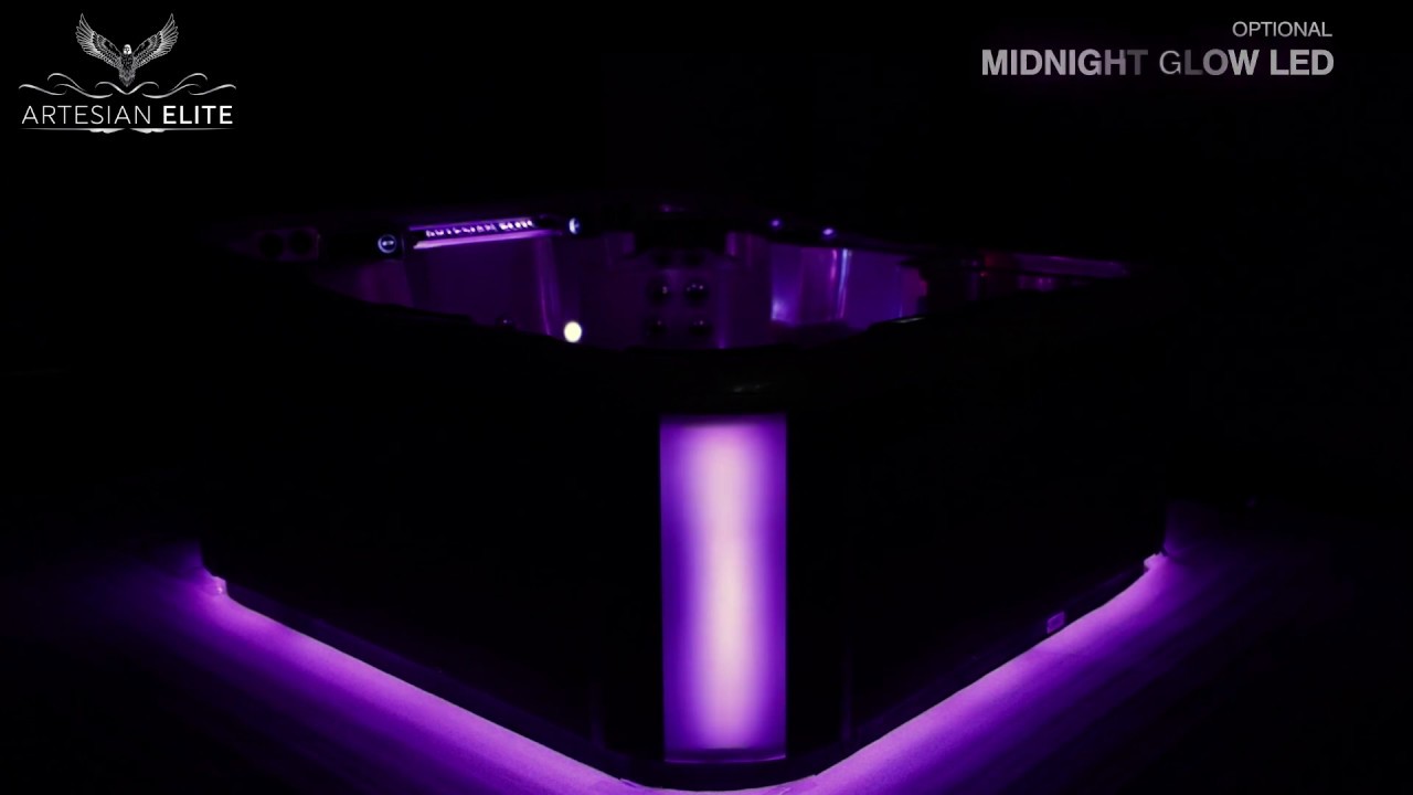 Artesian Elite Spas Midnight Glow - YouTube