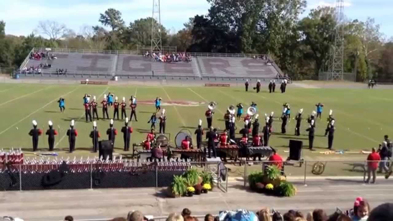 Decatur High School Red Raider Marching Band 2014 "Sing, Sing, Sing ...