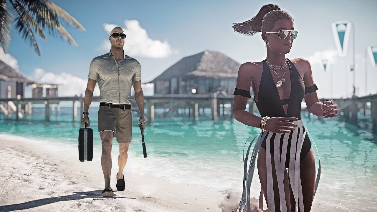 Hitman 2 - How to Unlock Emetic Gun/ Sieker Pistol (Maldives Mastery ...