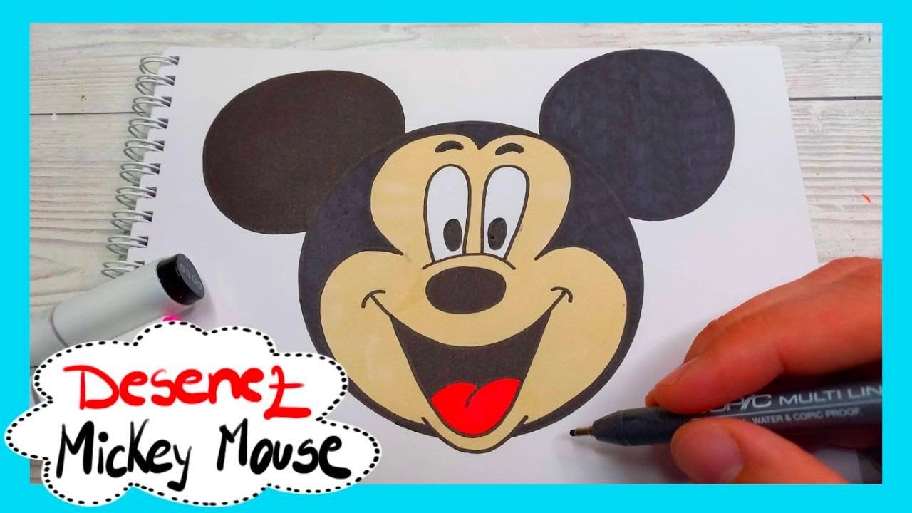 DESENEZ pe MICKEY MOUSE (Soricelul Michi) | Personaje DESENE ANIMATE ...