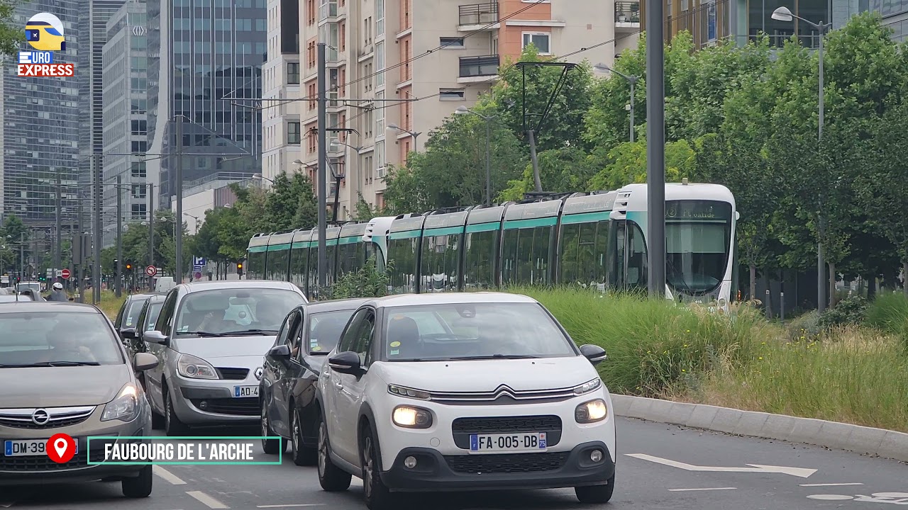 Ligne 2 du tramway d'Île-de-France - The T2 Tram in Paris | Euro ...