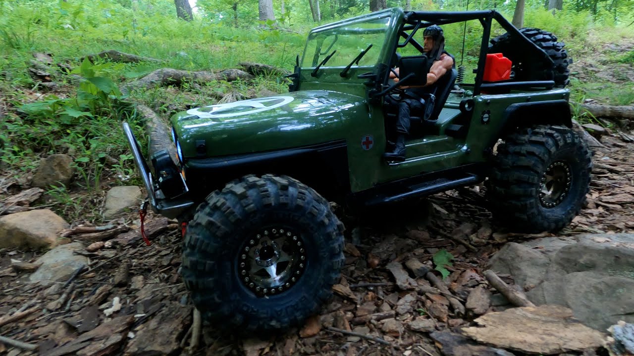 US Army Jeep CJ-7 Rambo: First Blood Jeep AXIAL SCX10 III Renegade # ...