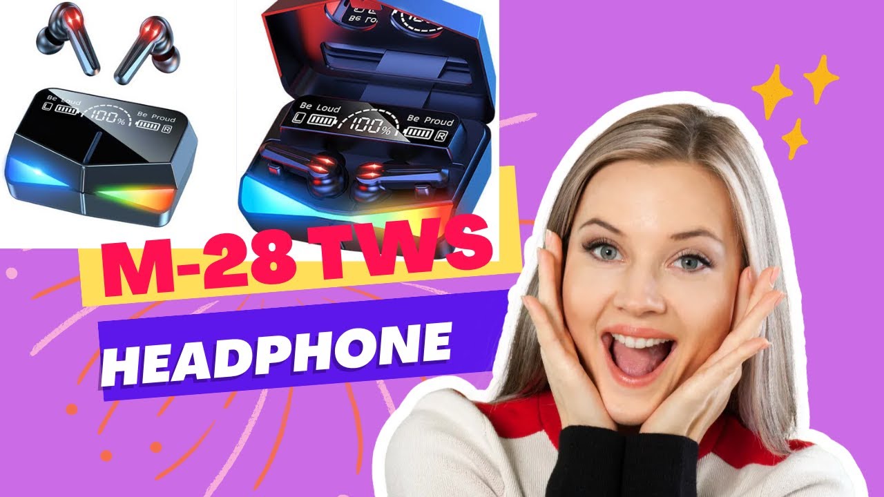 M 28 TWS Headphone unboxing ravew #m28 #twitter #headphones #headset # ...