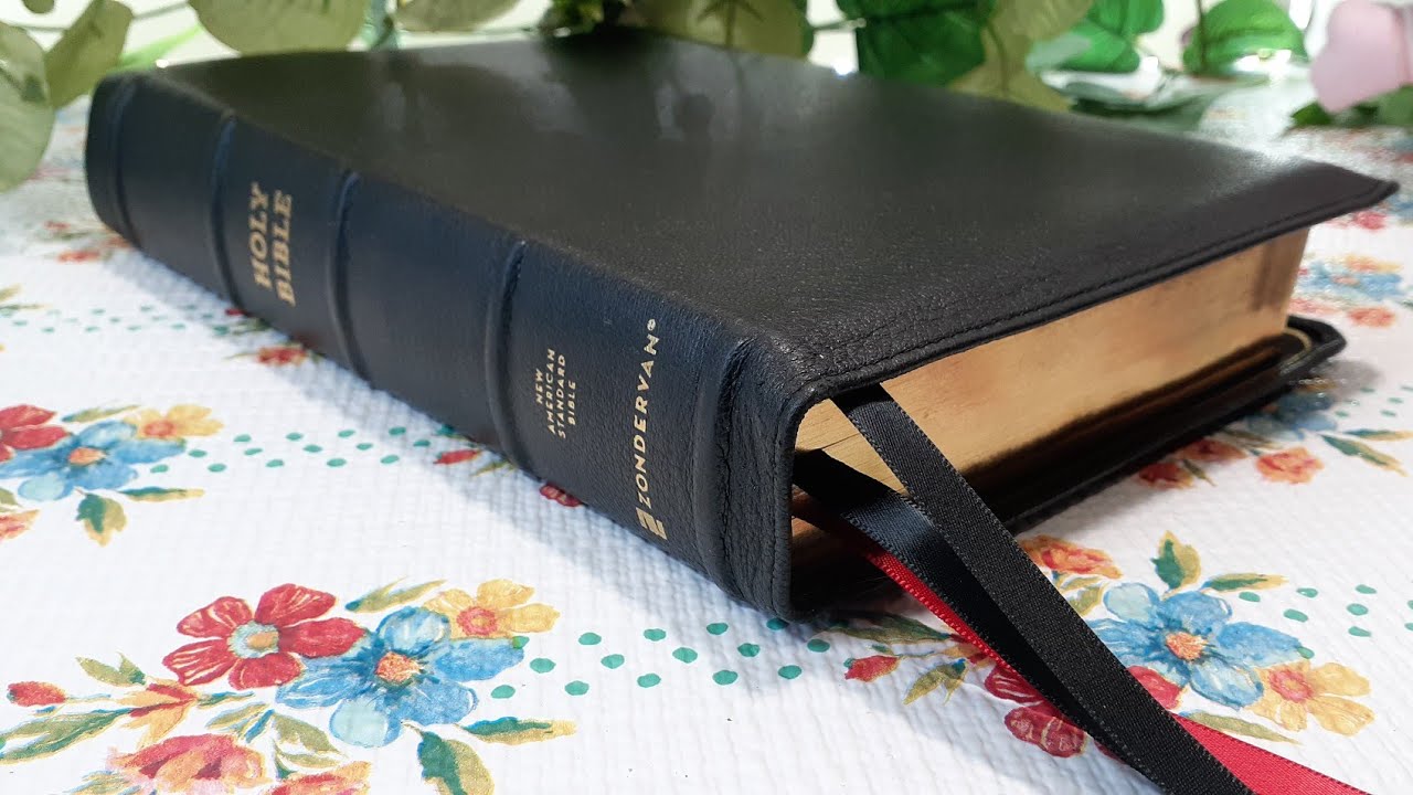 NASB Single Column Reference Bible In The Premier Collection From ...