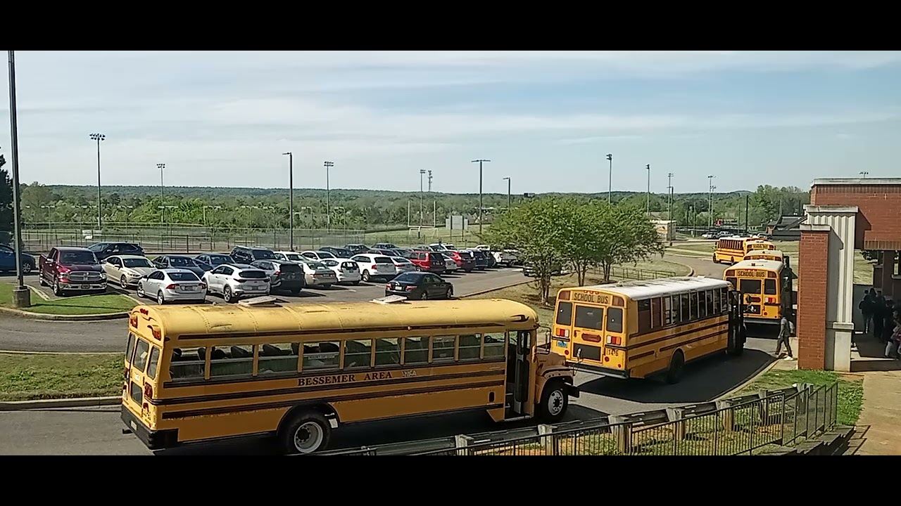 School buses supporting Autism Awareness (Part 3) Final - YouTube