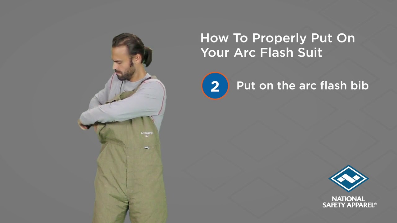 How To Put On Your Arc Flash Suit Properly - YouTube