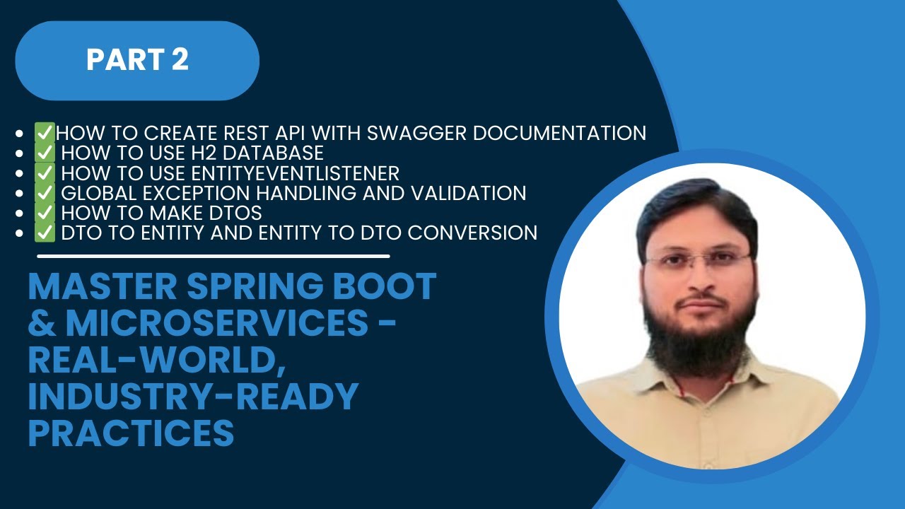 Lecture 2 Spring Boot REST API Fundamentals with Swagger, H2, DTO ...