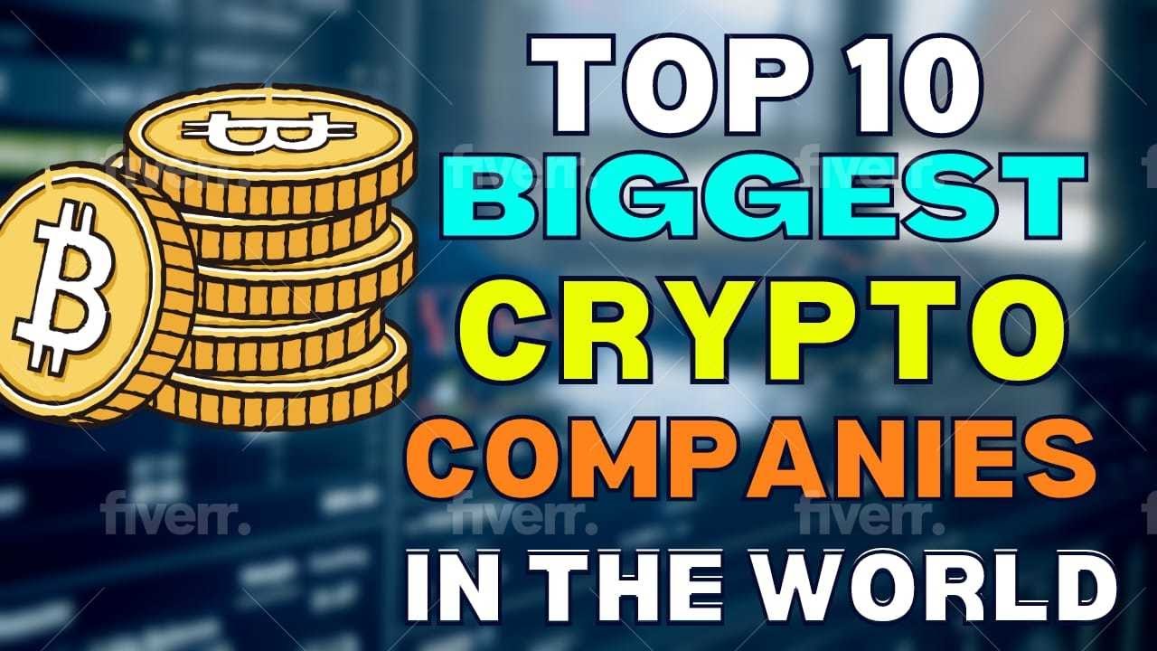 Top 10 Biggest Crypto Companies In The World | Technology World - YouTube