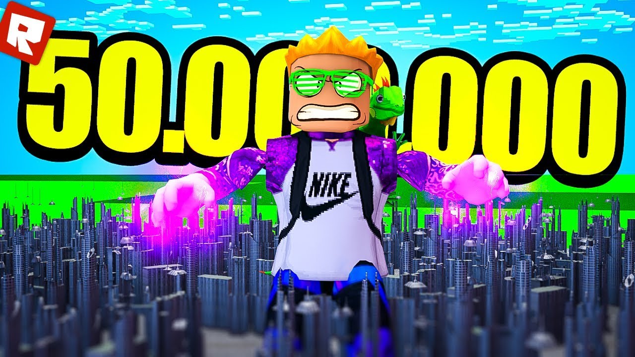 50.000.000 СИЛЫ ЗА ПАРУ КЛИКОВ! | Roblox - YouTube