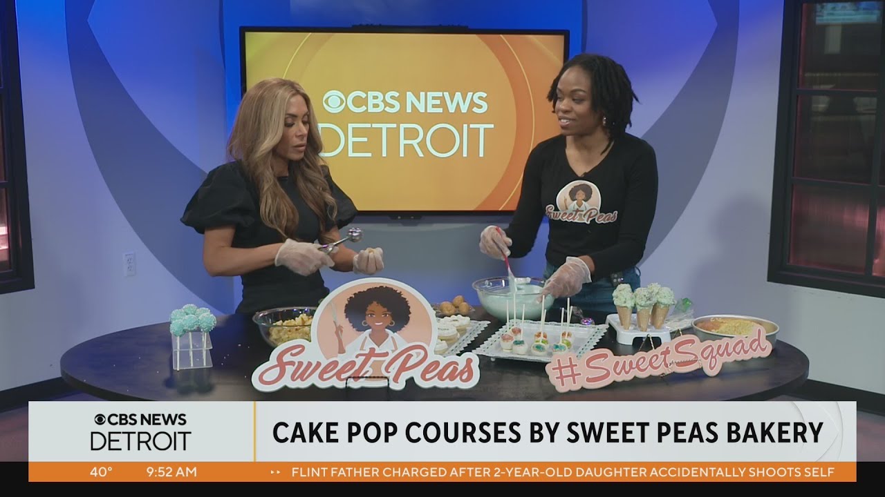 Cake pop courses by Sweet Peas Baked Goods - YouTube