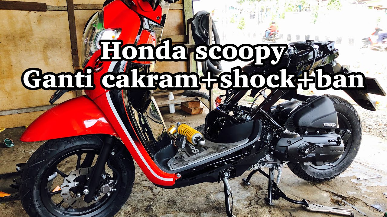 Modifikasi Simple Honda Scoopy - YouTube