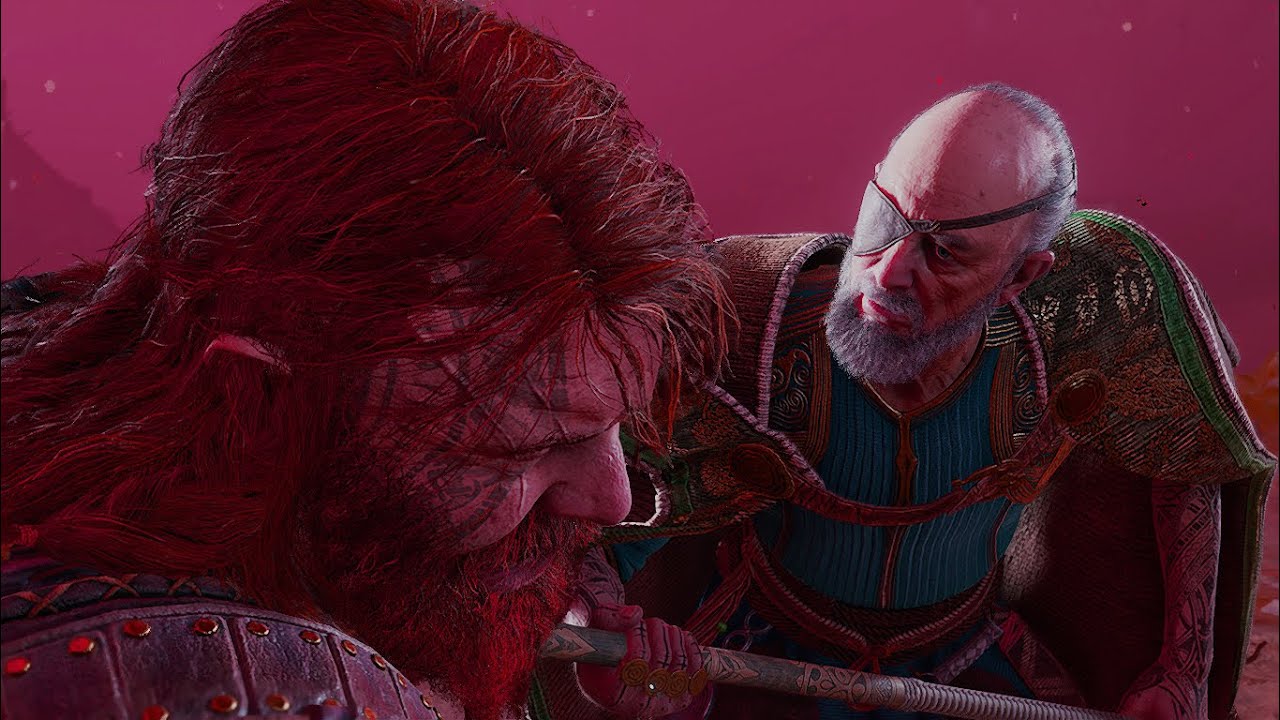 ODIN Kills Thor | Thor Death Scene | ODIN Kills his Son | God Of War ...