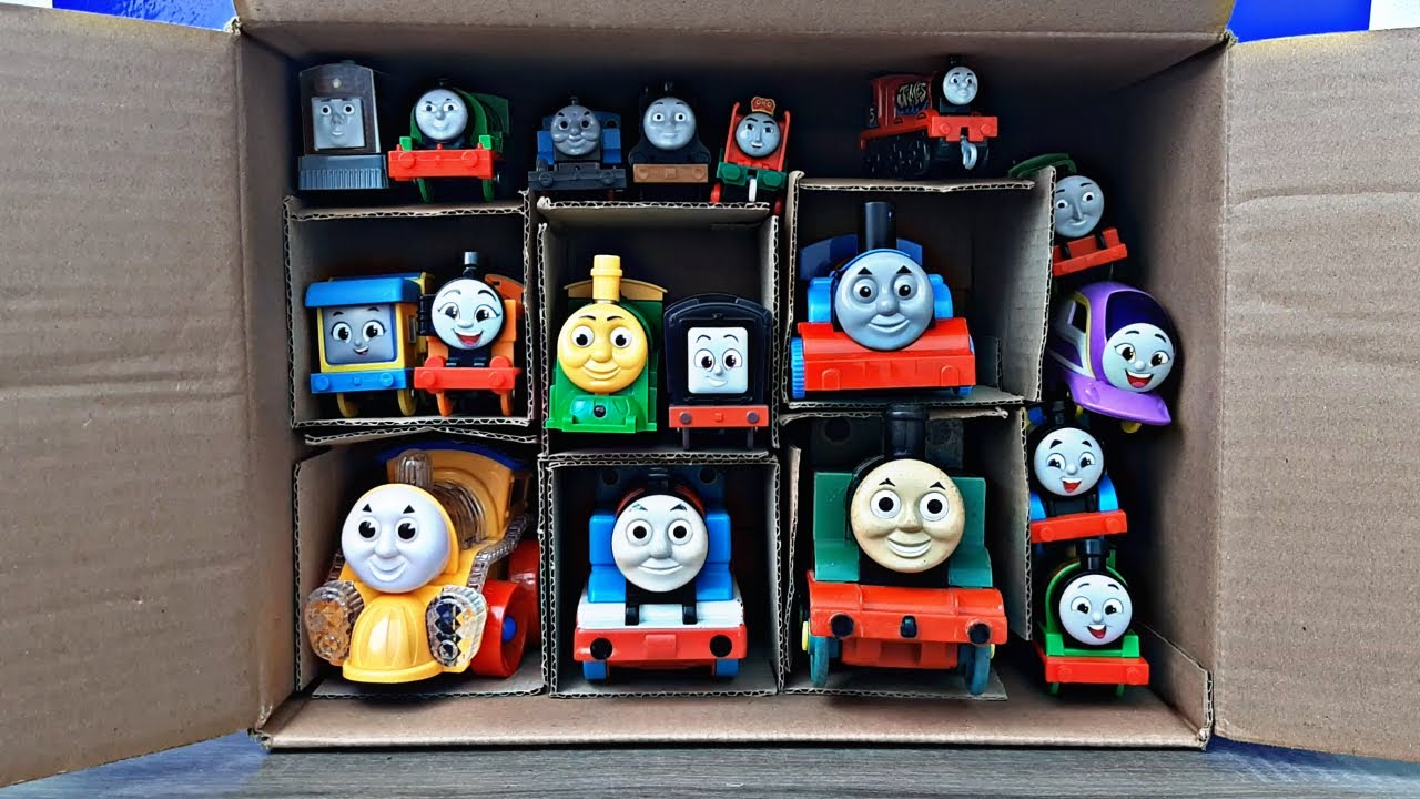Thomas & Friends many toys come out of the box - Part 1 - YouTube