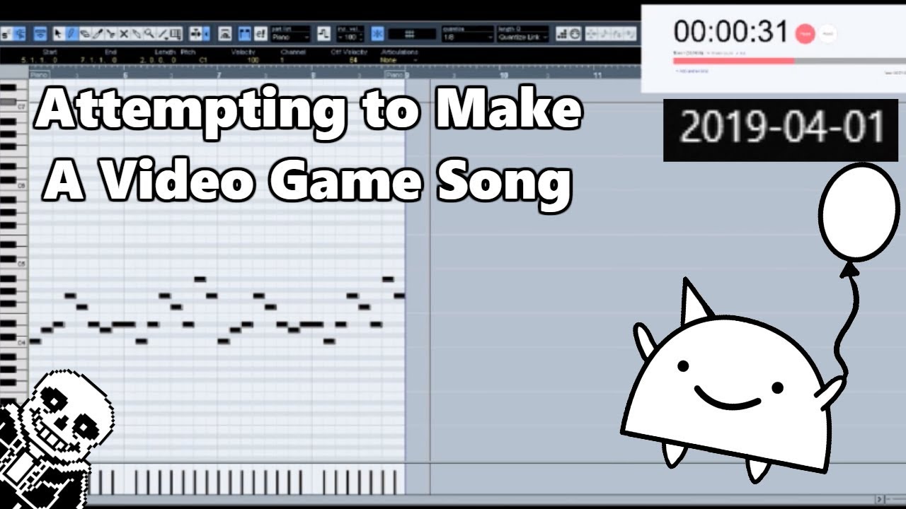 Attempting to Make a 5 Minute Video Game Song in 1 Minute || Shady ...