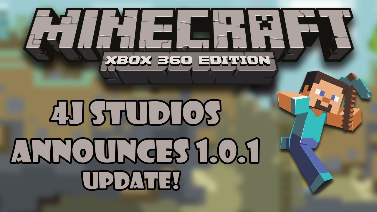 Minecraft (Xbox 360) - 4J Studios Announces 1.0.1 Update! - YouTube