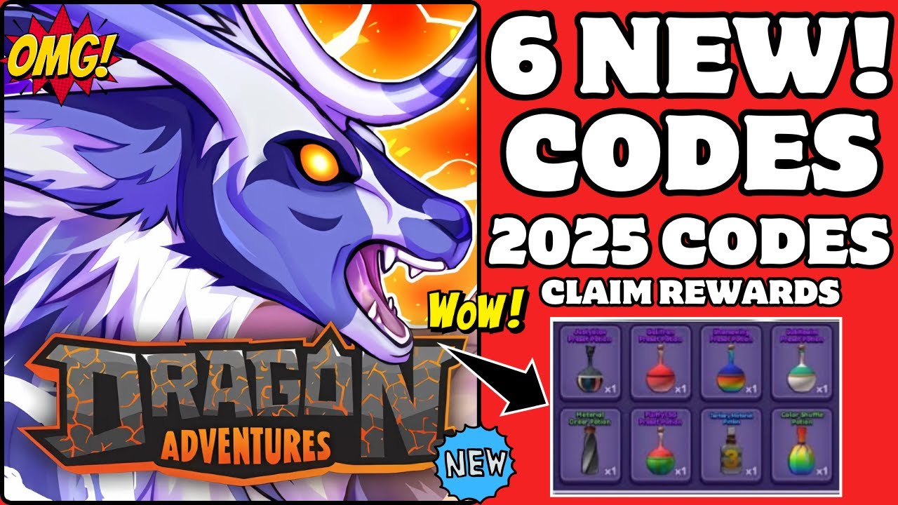 ⚠️All💥New!⚠️ DRAGON ADVENTURES ROBLOX CODES JANUARY 2025 - DRAGON ...
