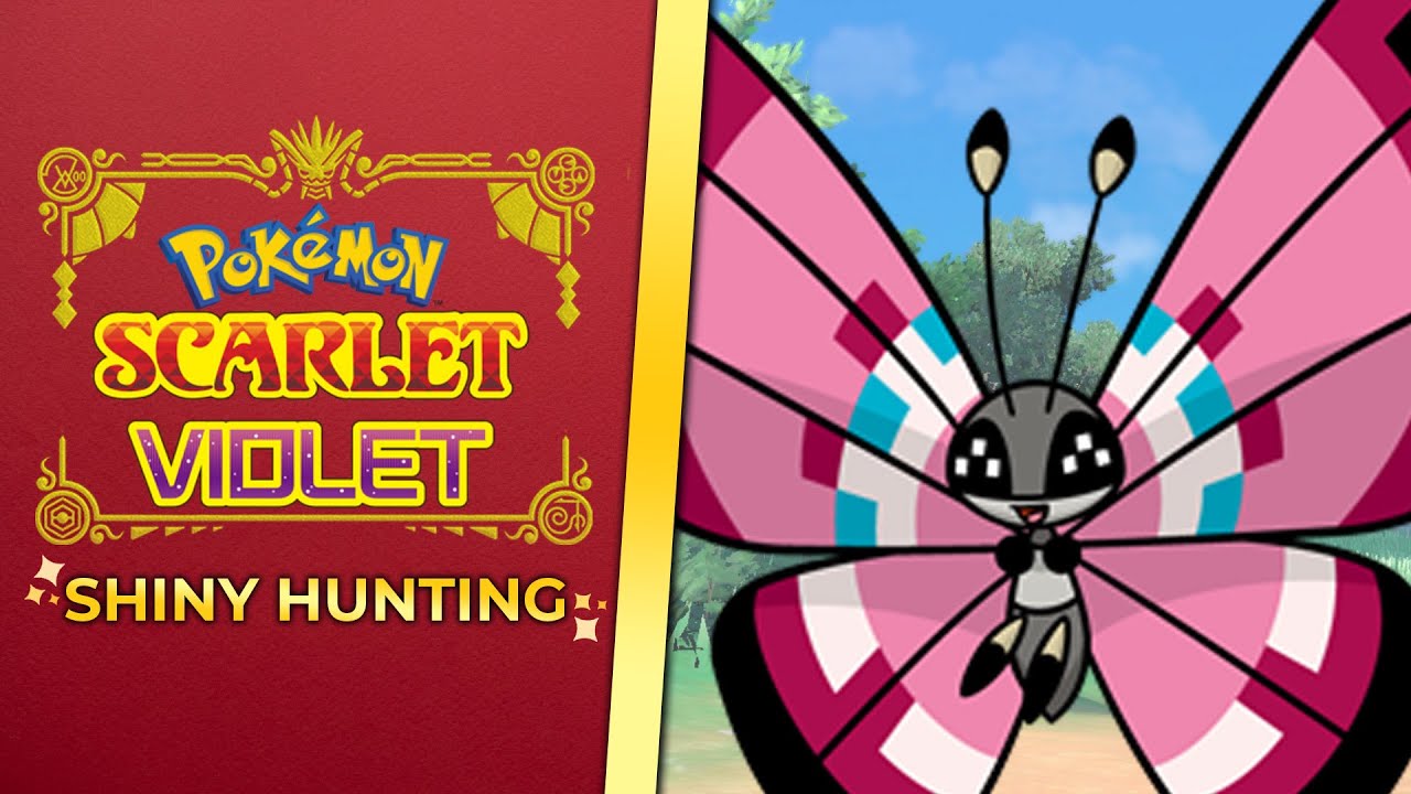 Shiny Meadow Vivillon Hunt! // Pokémon Scarlet and Violet - YouTube