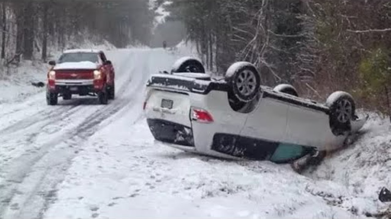 Dumb Drivers - Snow Car Crash Compilation - Idiots Car & Truck Crash ...