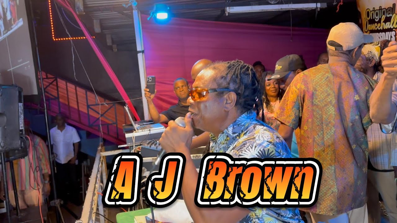 Reggae Icon AJ Brown | One Of Jamaica's Finest Vocalists | SHOWED CLASS ...