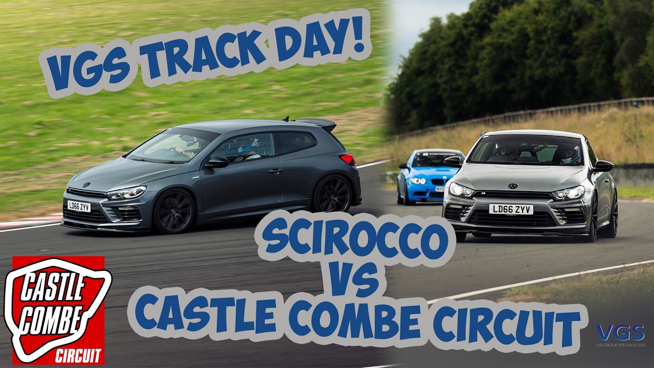 FULL SEND! - VGS Track Day in my Scirocco R - YouTube