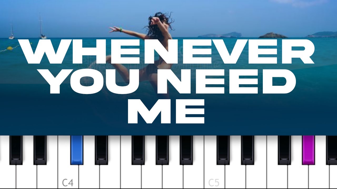 Fragma ft Maria Rubia - Everytime You Need Me (piano tutorial) - YouTube