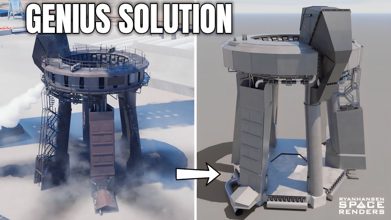 SpaceX Insane Launch Pad Upgrade For Next Starship Flight Will Shocked ...