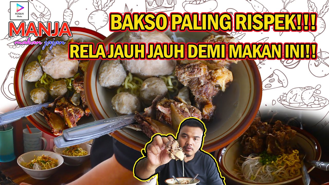 INI TUKANG BAKSO APA BENGKEL RACING?! BAKSO ROCKET, KEBUMEN - MANJA ...