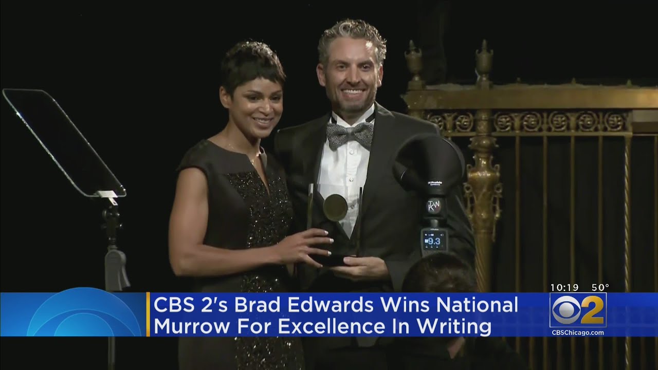 CBS 2, Brad Edwards Honored With Edward R. Murrow Awards - YouTube