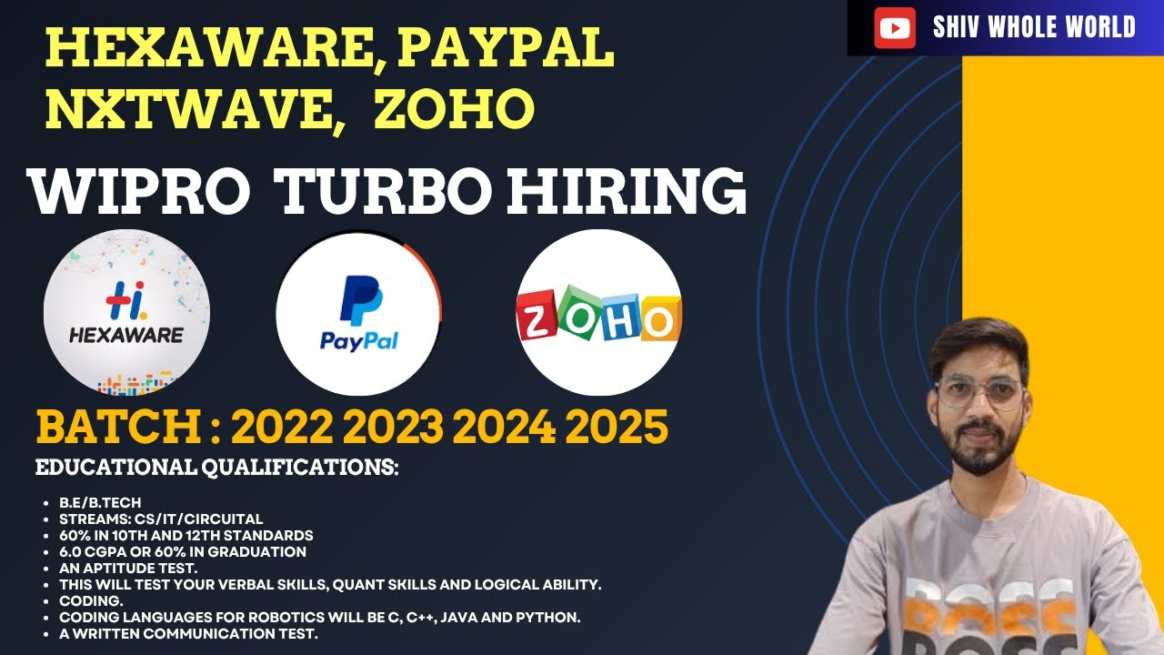 Nxtwave, Hexaware, SHL Direct Hiring Announced | OFF Campus Drive For ...