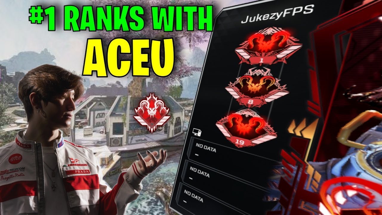 When Aceu and Extessy play with the #1 APEX LEGENDS PREDATOR IN THE ...