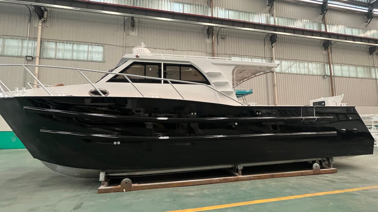 10m*3.5m Catamaran fishing Boat build for Customers in South Africa ...