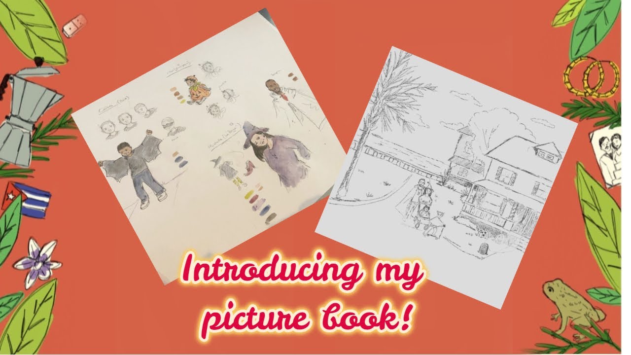 Introducing my first picture book! - YouTube