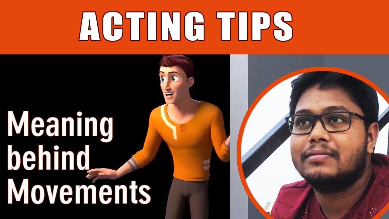 acting tips for animation - YouTube