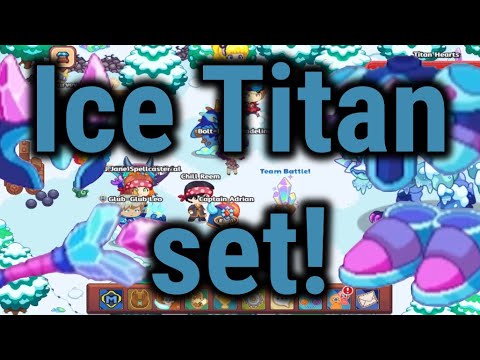 Prodigy Math Game | Buying the Entire Ice Titan Set! - YouTube