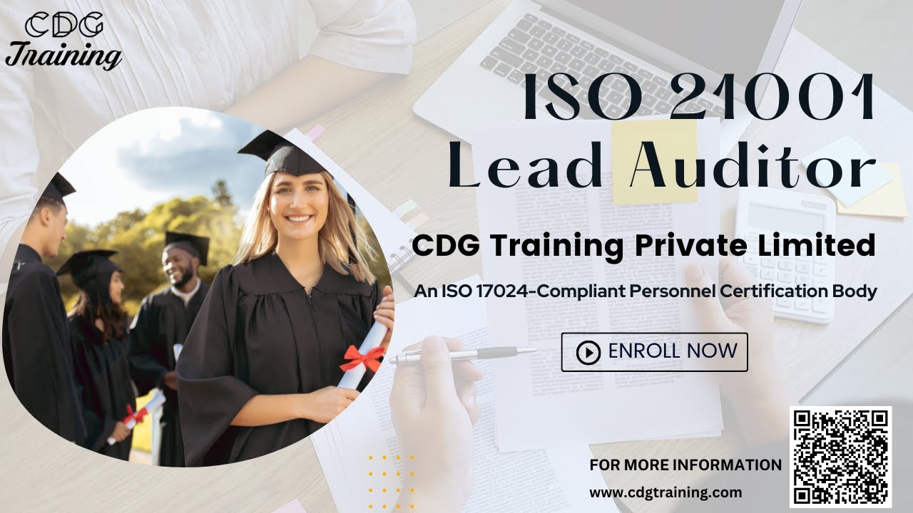 Master the ISO 21001 Lead Auditor Course | CDG Training Private Limited | Get Course Link Below ...
