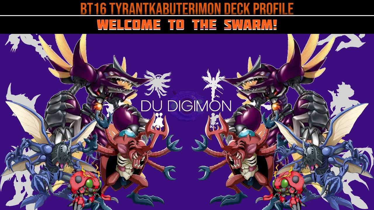 Digimon TCG BT16 // TyrantKabuterimon Deck Profile // Welcome to the ...