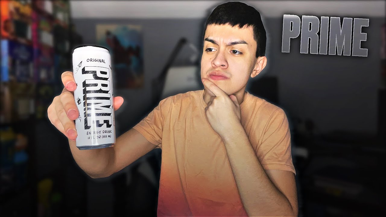 NEW Original Prime Energy Drink Review! - YouTube