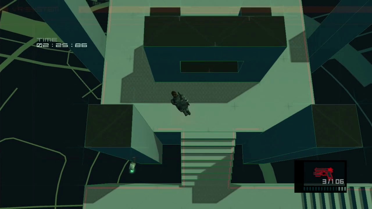 SNEAKING LEVEL 08 - MGS1 SNAKE - VR Missions - Metal Gear Solid 2 (PS3 ...