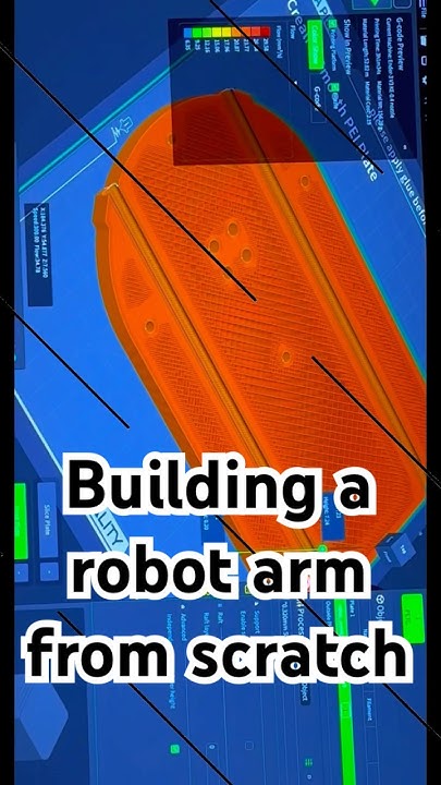 Building a robot arm from scratch 🦾 ️🚧 ️#robotics #freecad #mecatronica ...