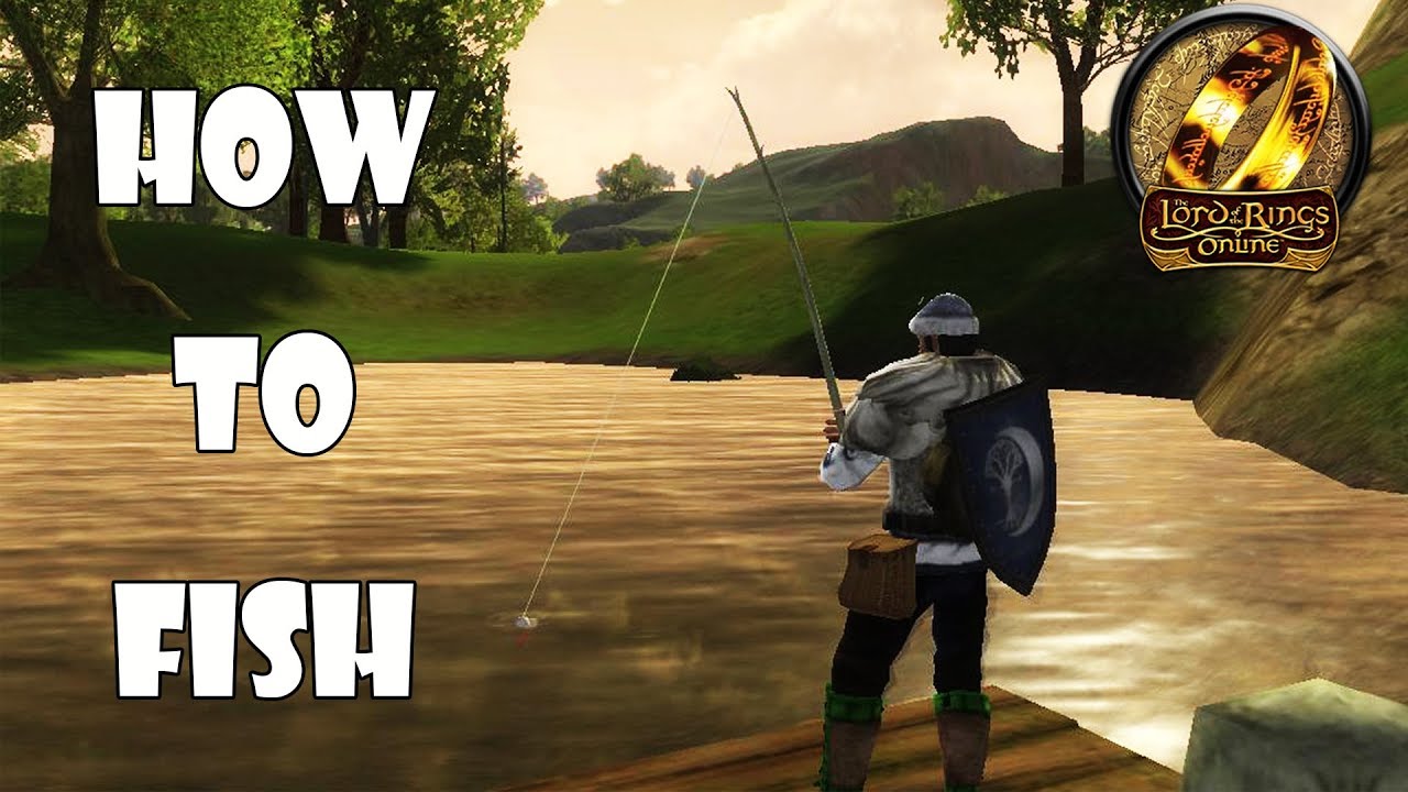 Lotro - How to Fish - YouTube